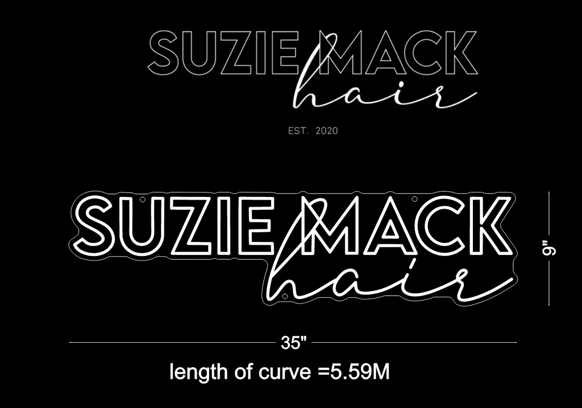 Custom Neon: SUZIE MACK hair