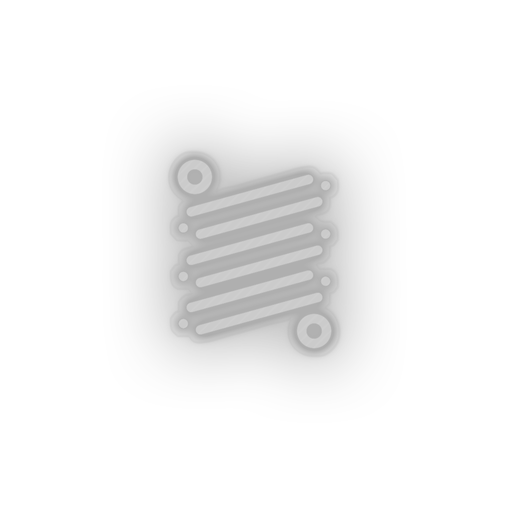 Rise Coin Neon Sign - Crypto Currency Led Neon Decor