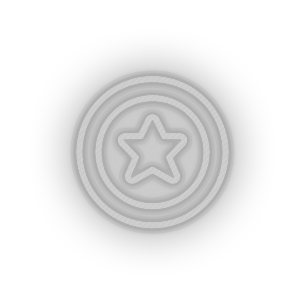 Star-Badge Neon Sign - Famous Characters Led Neon Decor