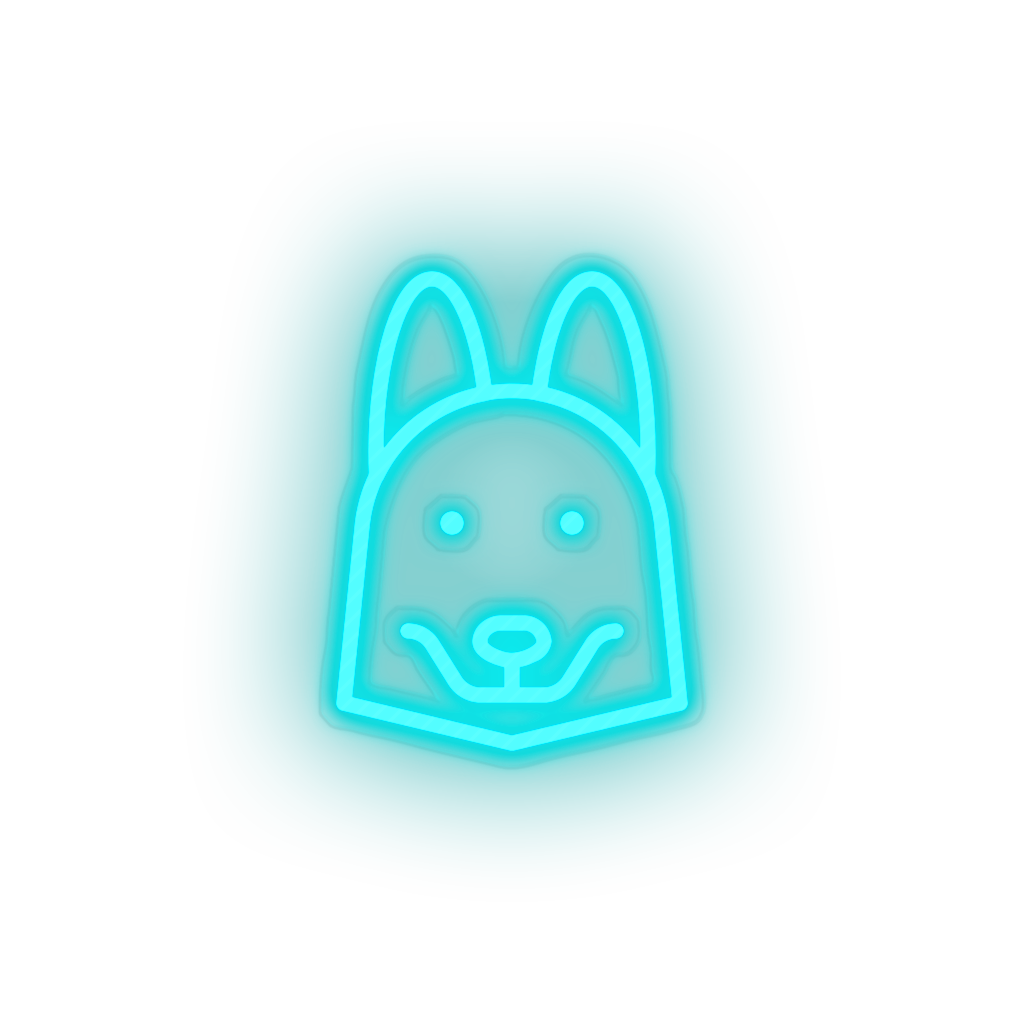 Husky_Dog Neon Sign - Animals Led Neon Decor