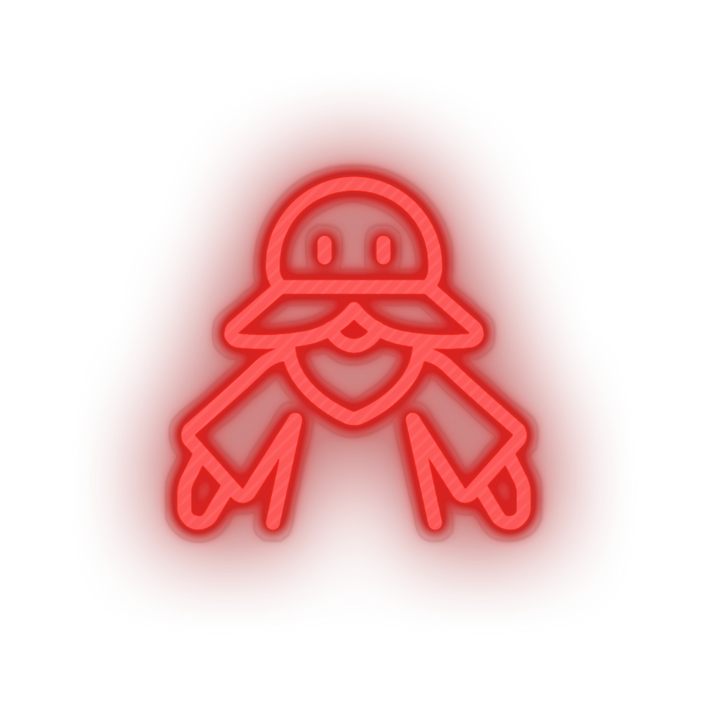 Character Neon Sign - Video Games Led Neon Decor